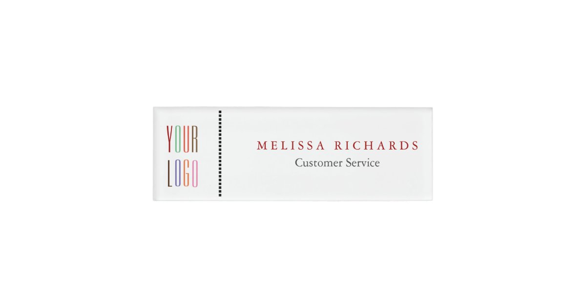 Personalized Small Name Badge | Zazzle