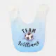 Personalized Soccer Ball Boys Cute Baby Bib | Zazzle
