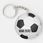 Personalized Soccer Ball Keychain | Zazzle