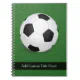 Personalized Soccer Ball Notebook | Zazzle