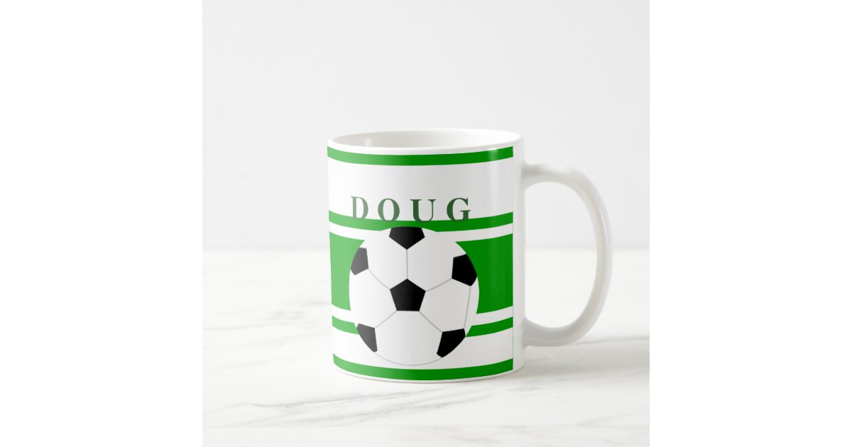 Personalized Soccer Coffee Mugs | Zazzle.com
