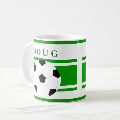 Personalized Soccer Coffee Mugs | Zazzle