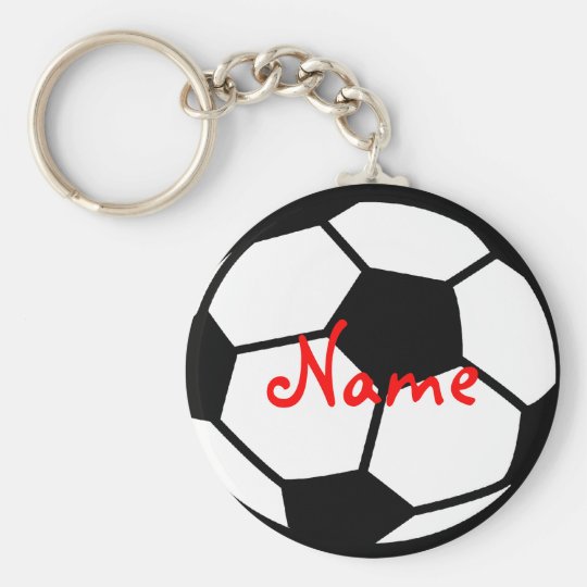 Personalized soccer keychains | Add your name | Zazzle.com