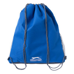 Personalized soccer player drawstring backpack | Zazzle