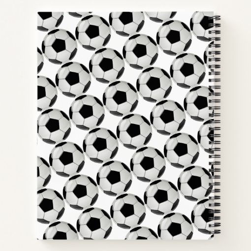 Personalized Soccer Player Team Photo Collage Notebook | Zazzle