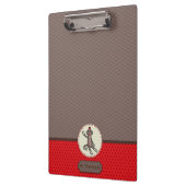 Personalized Sock Monkey Clipboard | Zazzle
