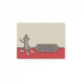 Personalized Sock Monkey Post It Notes | Zazzle