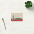 Personalized Sock Monkey Post It Notes | Zazzle