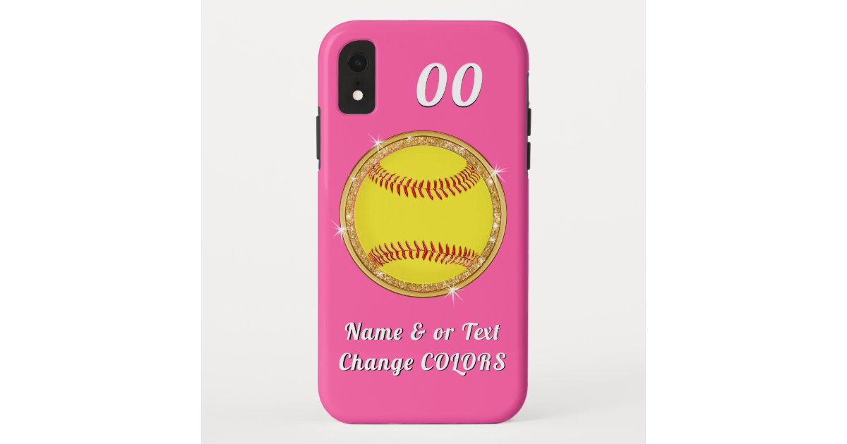 Personalized Softball Phone Cases, Older to Newest Case-Mate iPhone ...