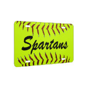 Personalized Softball Team Name License Plate | Zazzle