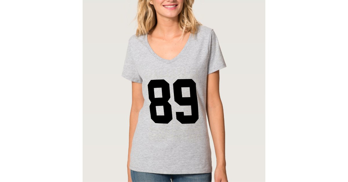 Personalized Sport Jersey Number T-Shirt | Zazzle