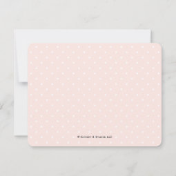 Personalized Spring Flower Little Girl Note Cards | Zazzle