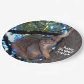 Personalized Squirrel Paper Plates | Zazzle
