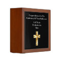 Personalized Stationary Priest Nun Clergy Catholic Desk Organizer | Zazzle