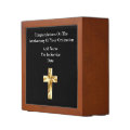 Personalized Stationary Priest Nun Clergy Catholic Desk Organizer | Zazzle