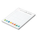Personalized Stationery Notepad Emoji Teacher Gift | Zazzle