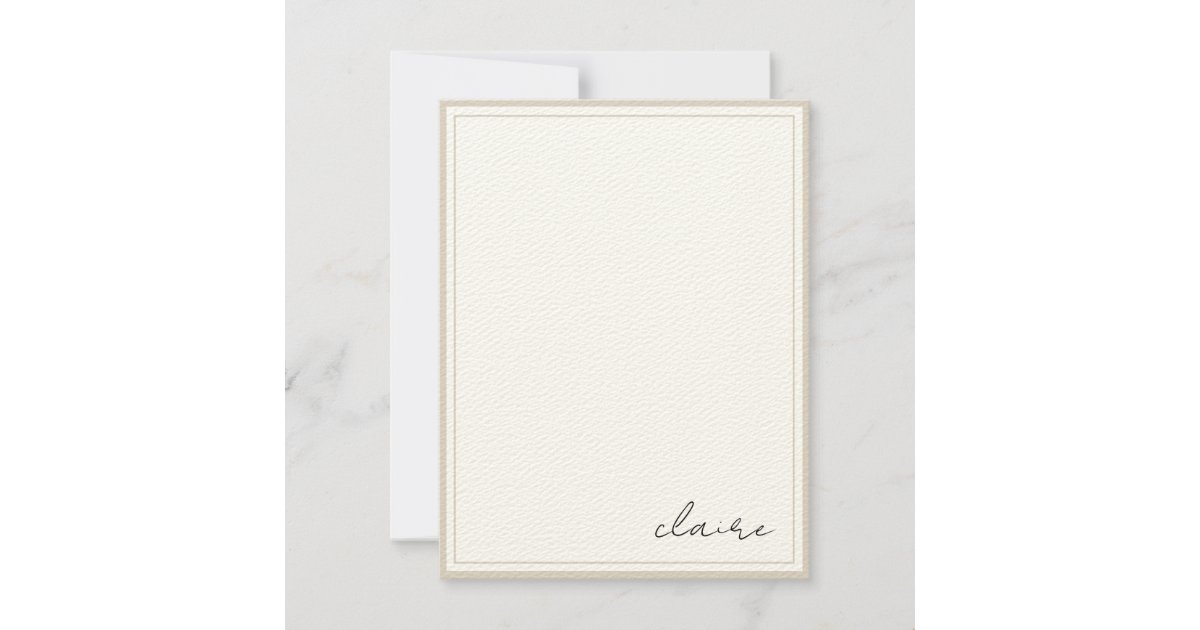 Personalized Stationery Vintage Notes | Zazzle