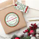 Personalized Sticker Special Delivery from Santa | Zazzle