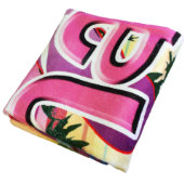 Personalized Sublimation Beach Blanket | Zazzle