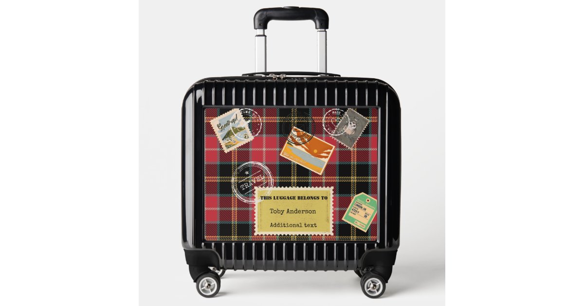 Personalized Super fun and cool luggage | Zazzle