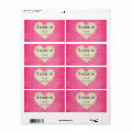 Personalized Sweet 16 Label Template | Zazzle