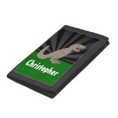 Personalized T-Rex Dinosaur Boys Tri-fold Wallet | Zazzle