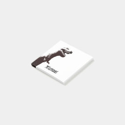 Personalized T-Rex Post-it Notes | Zazzle