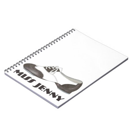 Personalized Tap Dance Teacher Shoe Dancer Gift Notebook | Zazzle