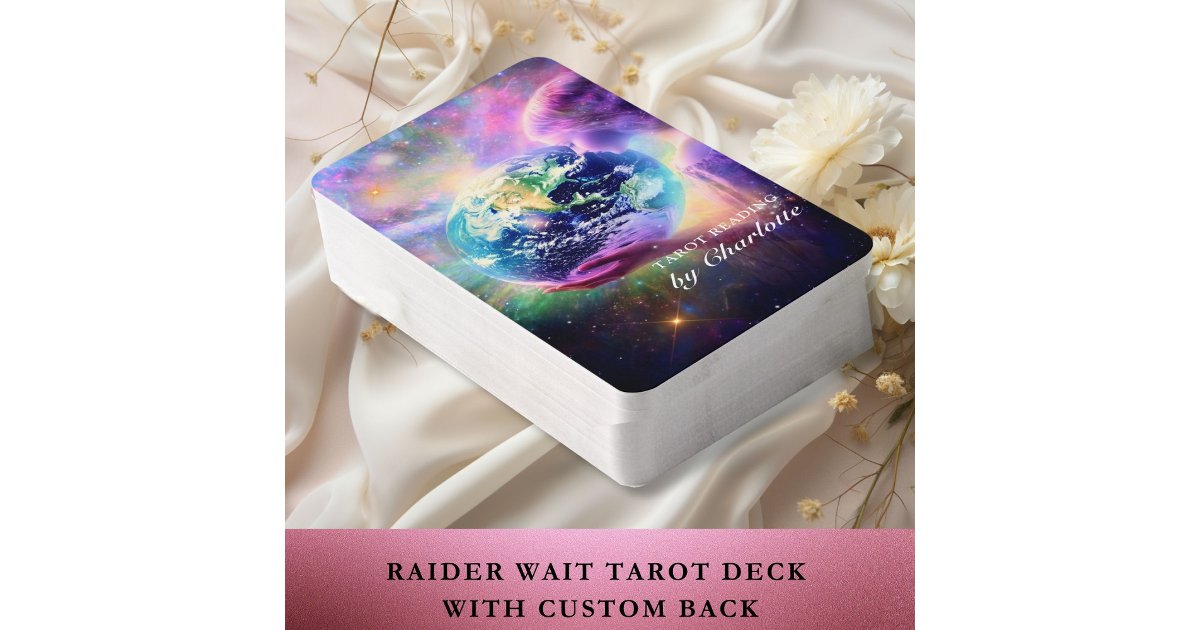 Personalized Tarot Cards - Universe-Woman | Zazzle