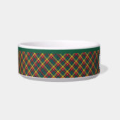 Personalized Tartan Clan Buchanan Plaid Pattern Bowl | Zazzle