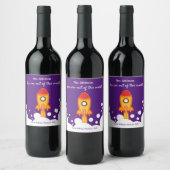 Personalized Teacher Appreciation Wine Label | Zazzle