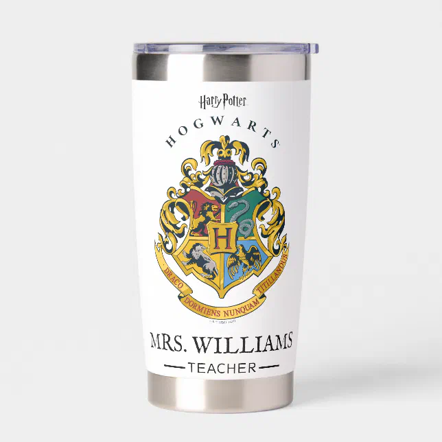 Personalized Teacher | HARRY POTTER™ Badge Insulated Tumbler | Zazzle