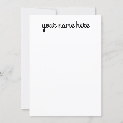Personalized Teacher Notecards | Zazzle