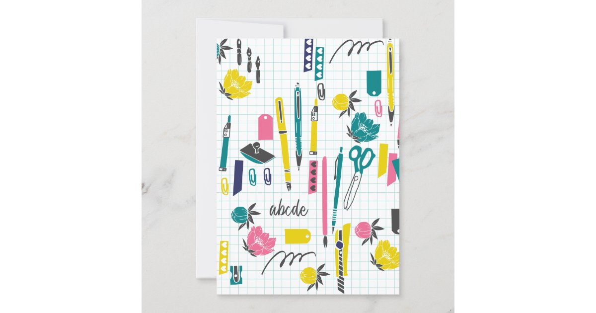 Personalized Teacher Notecards | Zazzle