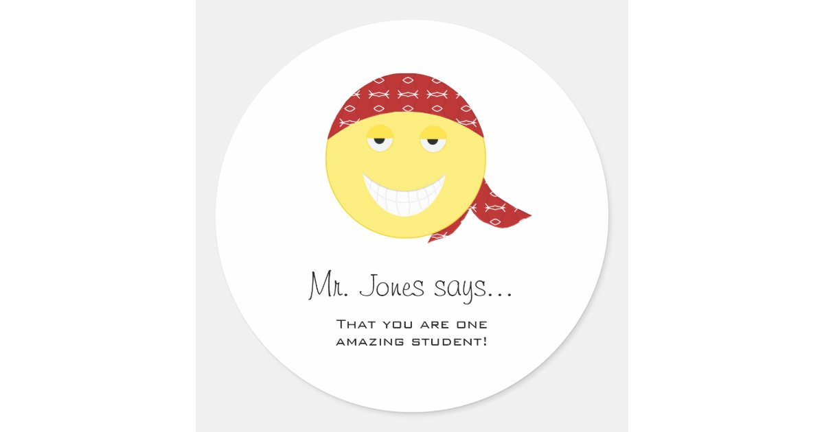 Personalized Teacher Stickers | Zazzle