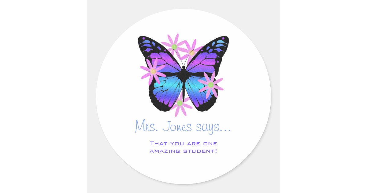 Personalized Teacher Stickers | Zazzle