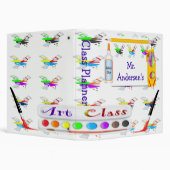 Personalized Teachers Art Class Binder / Planner | Zazzle