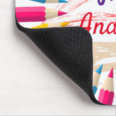 Personalized Teacher's Colorful Pencils Mouse Pad | Zazzle