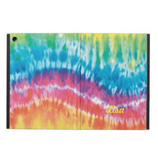 Personalized Tie Dye iPad Case | Zazzle