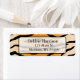 Personalized Tiger Stripes Return Address Labels | Zazzle