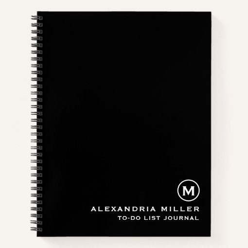 Personalized To-Do List Journal | Zazzle