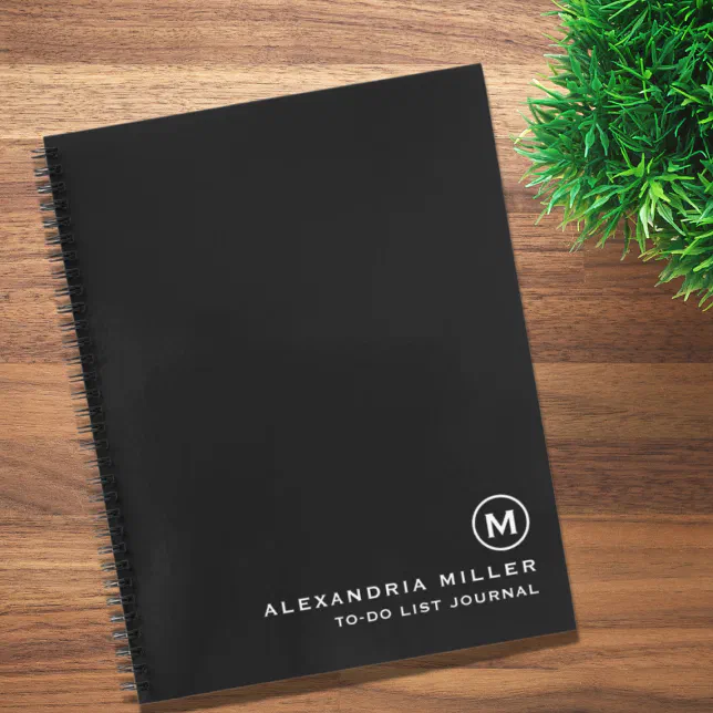 Personalized To-Do List Journal | Zazzle
