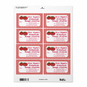 Personalized Tomatoes Sauce Jam Canning Jar Labels | Zazzle