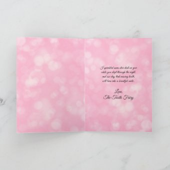 Personalized Tooth Fairy Card | Zazzle