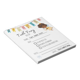 Personalized Tooth Fairy Receipts Gender Neutral Notepad | Zazzle