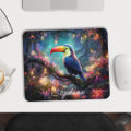 Personalized Toucan Paradise Mouse Pad | Zazzle