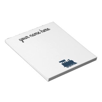Personalized Train Stationery Notepad for Kids | Zazzle