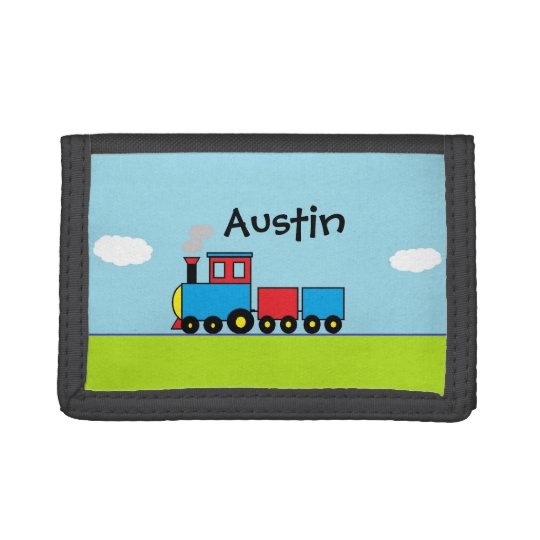 Personalized Train Wallet | Zazzle.com