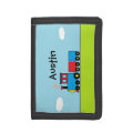 Personalized Train Wallet | Zazzle