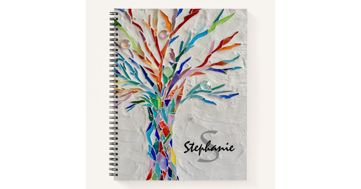 Personalized Tree Spiral Notebook | Zazzle
